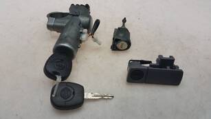 Steering lock and door key cylinders kit used - Nissan PRIMERA - 99810 ...