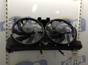 Radiator fan + mounting used - Peugeot 406 COUPE - 616GPA00869C1ES - GPA