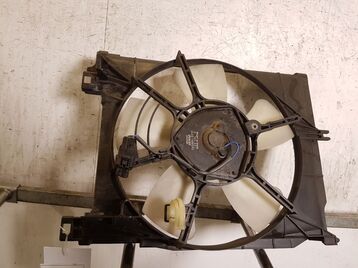 Radiator fan + mounting used - Daihatsu CUORE - 616GPA01560C1ES - GPA