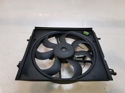 Radiator fan + mounting used - Renault KADJAR - 214814EA0A - GPA