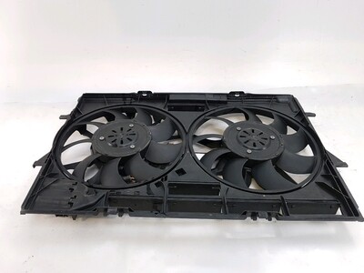 Radiator fan + mounting used - Audi Q5 - 4H0959455AE - GPA