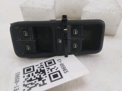 Left window-lift switch panel used - Skoda ROOMSTER - 5J0959858A REH - GPA