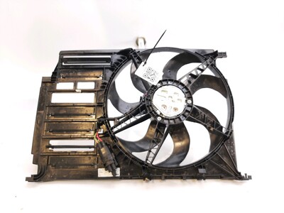 Radiator fan + mounting used - BMW SERIE 1 - 17428596237 - GPA
