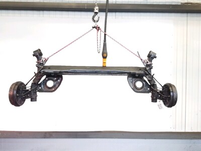 Rear axle used - Nissan MICRA - 55501-1HA6B- - GPA