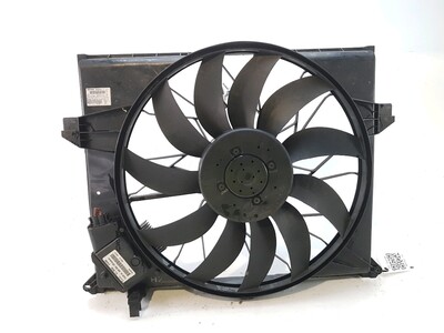 Radiator fan + mounting used - Mercedes CLASSE M - A 164 500 00 93 - GPA