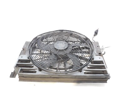 Radiator fan + mounting used - BMW X5 - 64546921382 - GPA