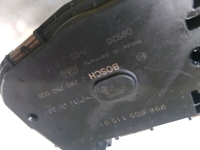High flow throttle body valve used - Porsche BOXSTER - 98660511501 - GPA