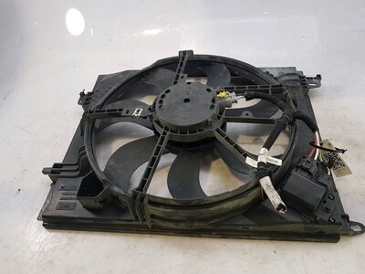 Radiator fan + mounting used - Renault MEGANE - 214813939R - GPA