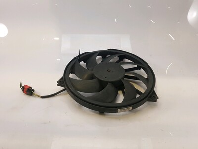 Radiator fan + mounting used - Peugeot 206 - 1253 C5 - GPA