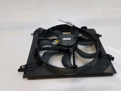 Radiator fan + mounting used - Renault MEGANE - 214819674R - GPA