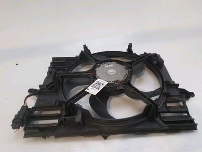 Radiator fan + mounting used - BMW SERIE 5 - 17427603762 - GPA