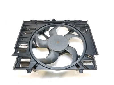 Radiator fan + mounting used - BMW SERIE 5 - 17428508251 - GPA
