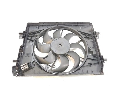 Radiator fan + mounting used - Dacia LOGAN MCV - 214818664R - GPA