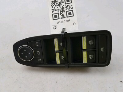 Left window-lift switch panel used - Renault CLIO - 254104289R - GPA