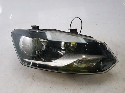 Right headlight used - Volkswagen POLO - 6R1941008F - GPA
